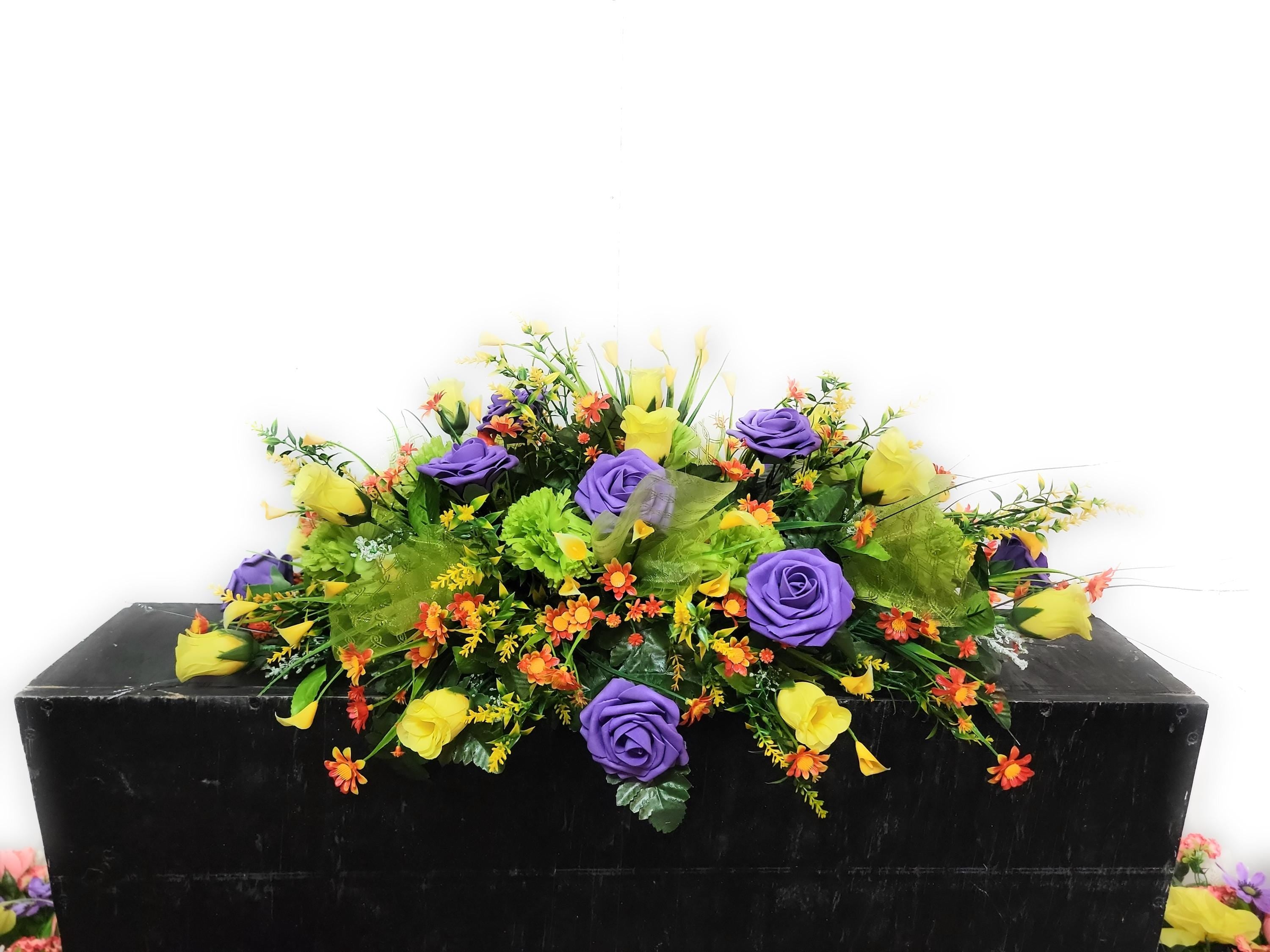 Easter Cemetery Saddle Spring Flowers Wildflowers Headstone Grave Sadd ...